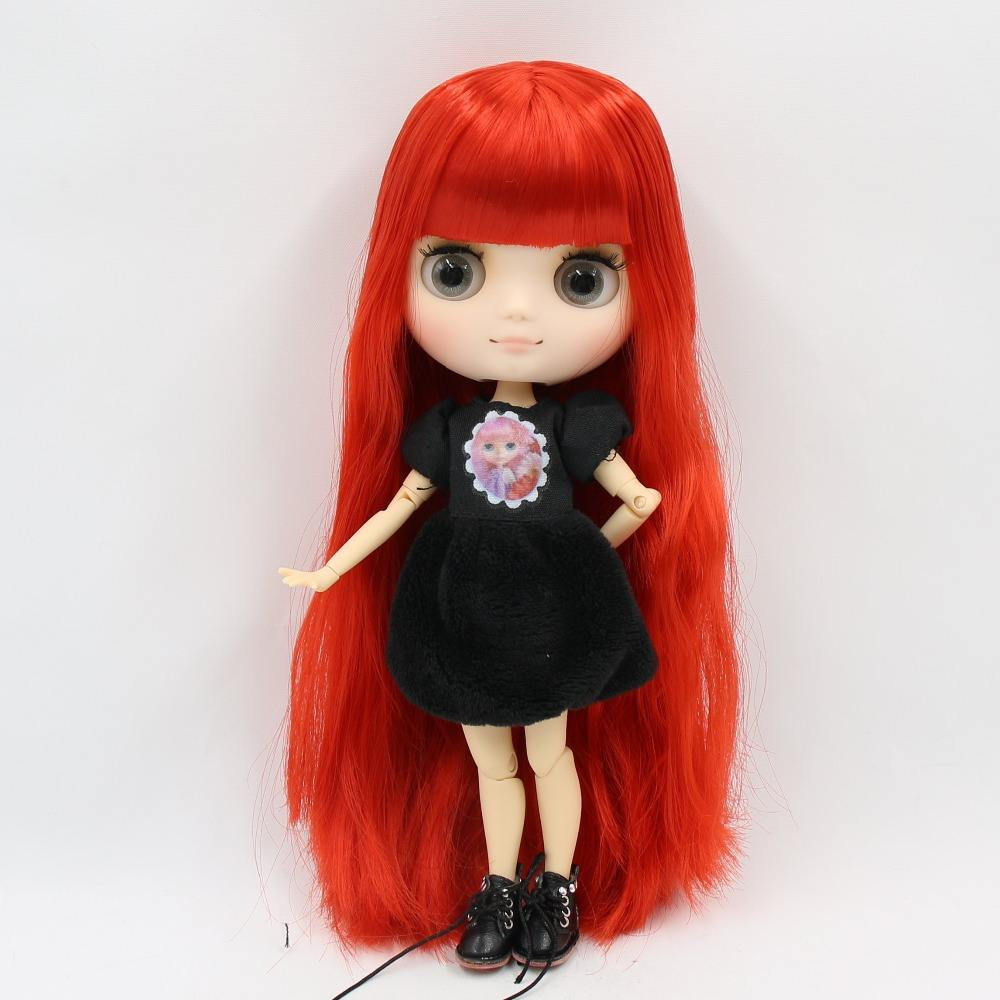 Middie Blythe Muñeca con pelo rojo, cabeza inclinada y Custom Cuerpo ...