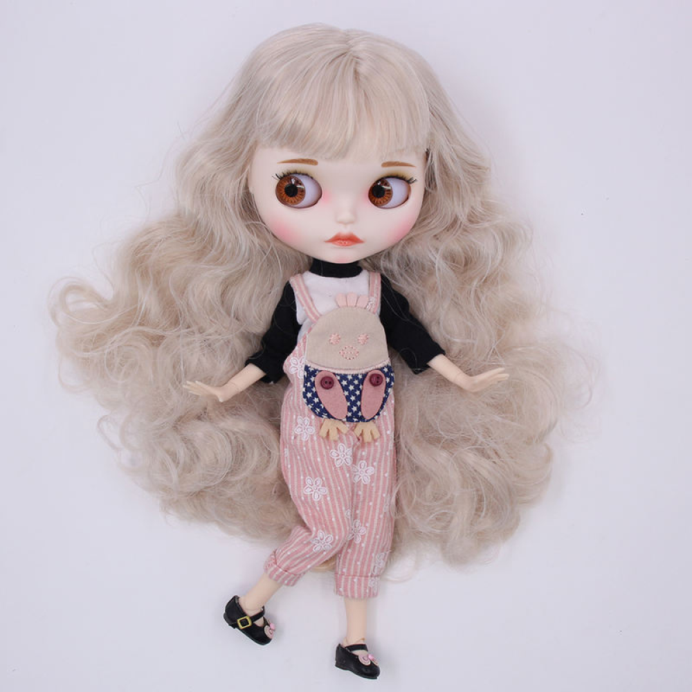 Brielle – Premium Custom Neo Blythe Doll with Pink Hair, White Skin ...